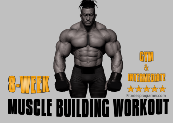 8 Week Workout Plan To Build Muscle (Intermediate) » Fitness Programer