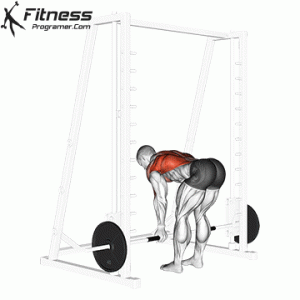 Smith Machine Bent Over Row » Fitness Programer