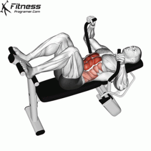 How To Do Lever Lying Crunch | Muscles Worked And Benefits
