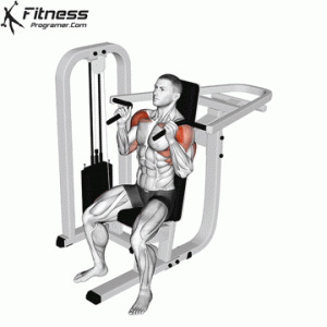 Lever Shoulder Press (Hammer Grip) » Fitness Programer